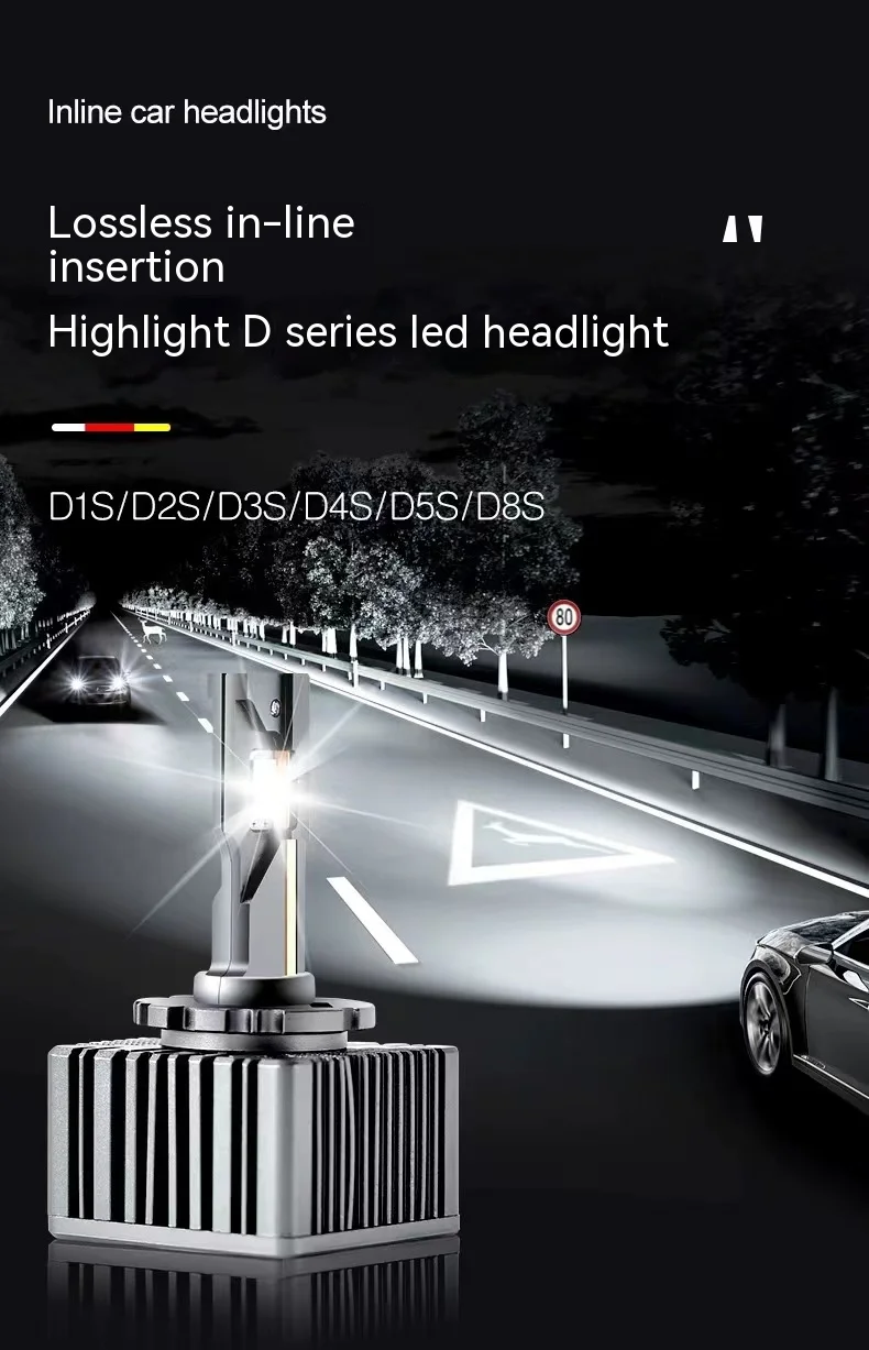 D-series Car Upgrade Original Xenon Headlights D1s D2s D3s D4s D5s 6000k Laser Led 55w 110w ...