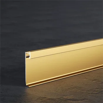 Luxury Baseboard Double-deck Design Skirting Board Aluminium Floor ...