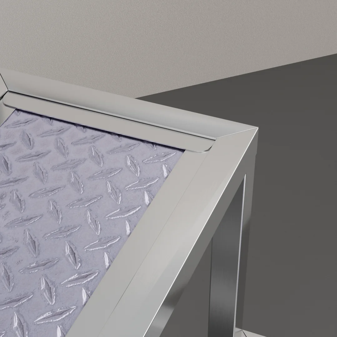 Portable 3-Storey 304 Stainless Steel Step Ladder for Hospital Surgical ...