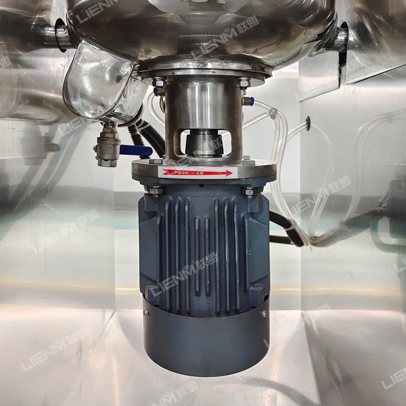Lab 50l Ointment Cream Emulsifier Making Machine Automatic Lifting ...