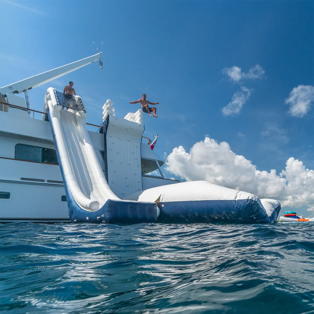 Custom Drop Stitch Leisure Deck - Inflatable Floating Island