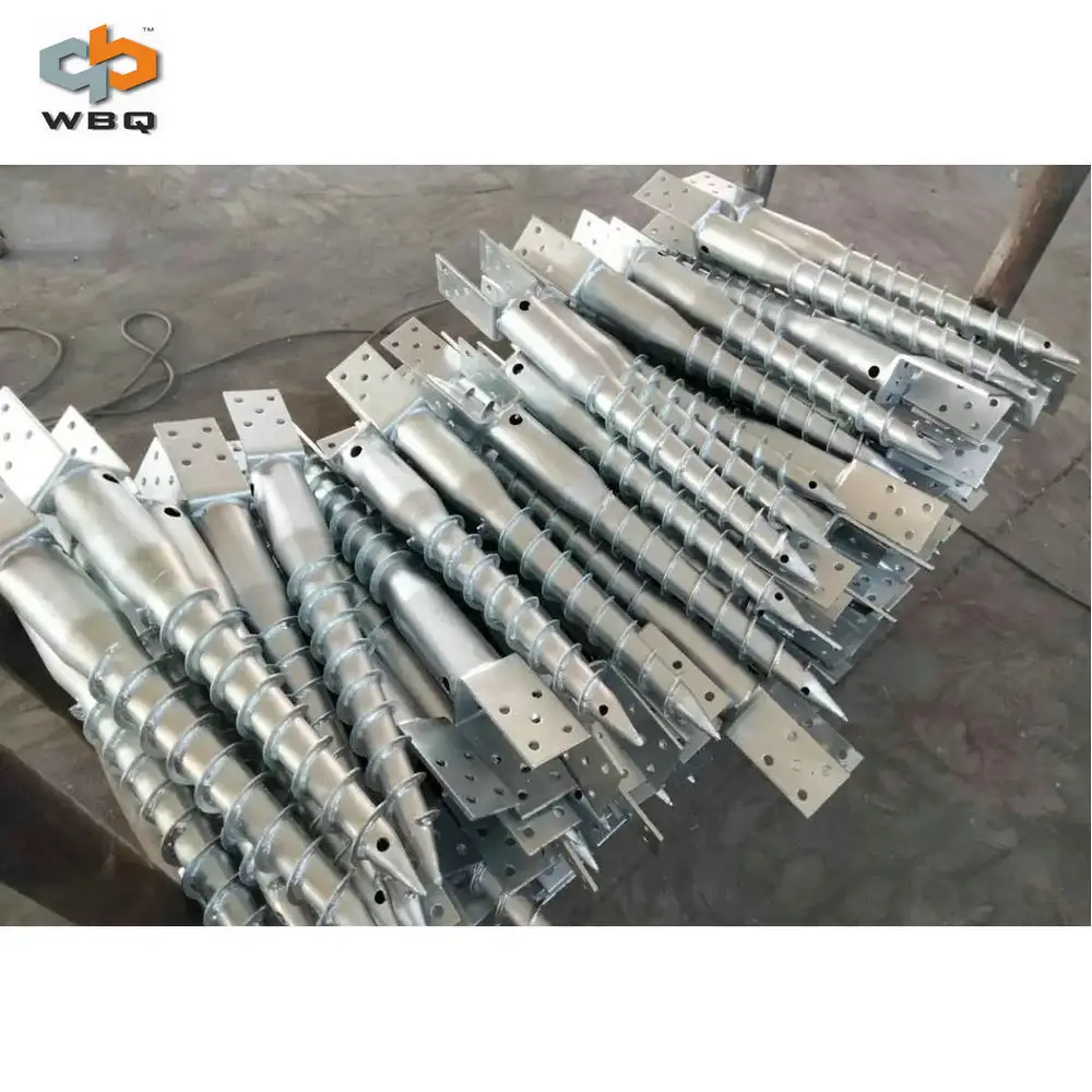 U-Shaped Timber-frame Construction Earth Ground Helical Screw| Alibaba.com