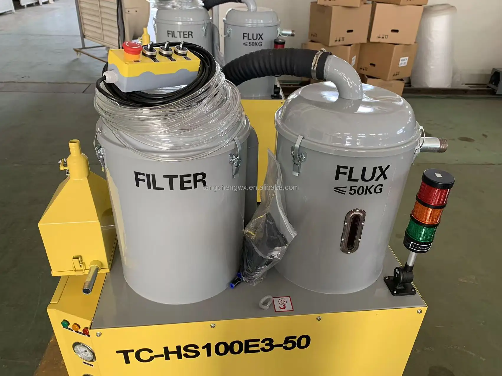 Original Factory Welding Flux Recycling and Conveying Integrated ...
