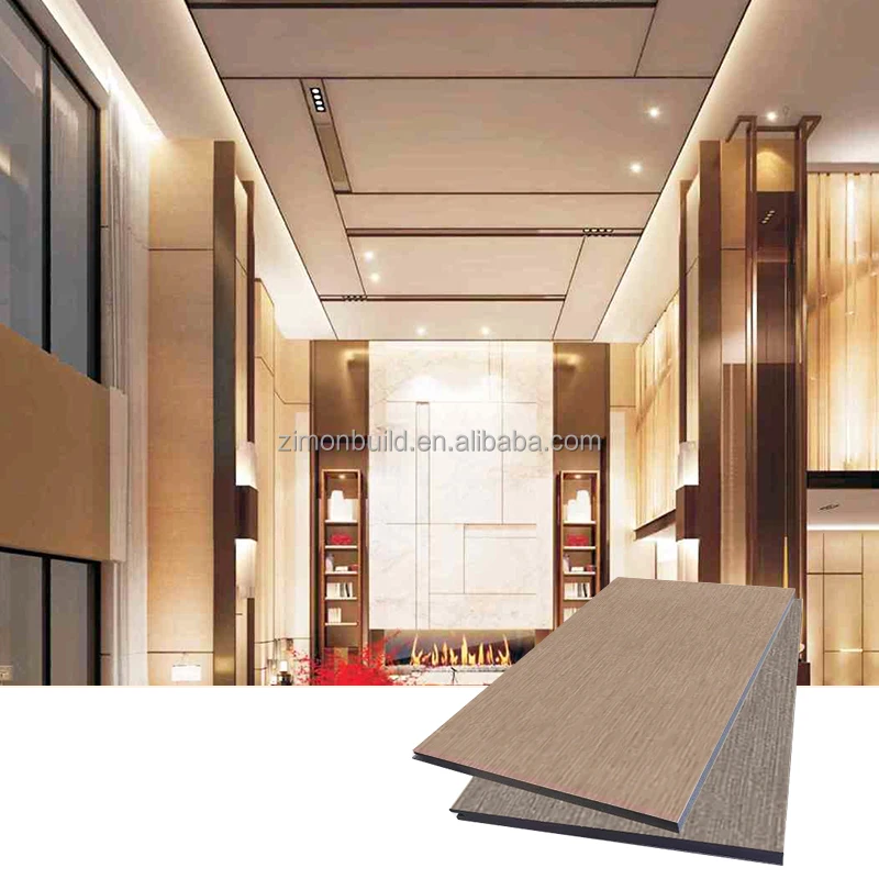 Modern Design Metal Series Wpc Wall Board Decorative Interior Wpc Wall ...