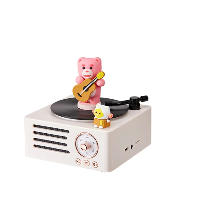 Latest interior design figure turntable bluetooth speaker is high ...