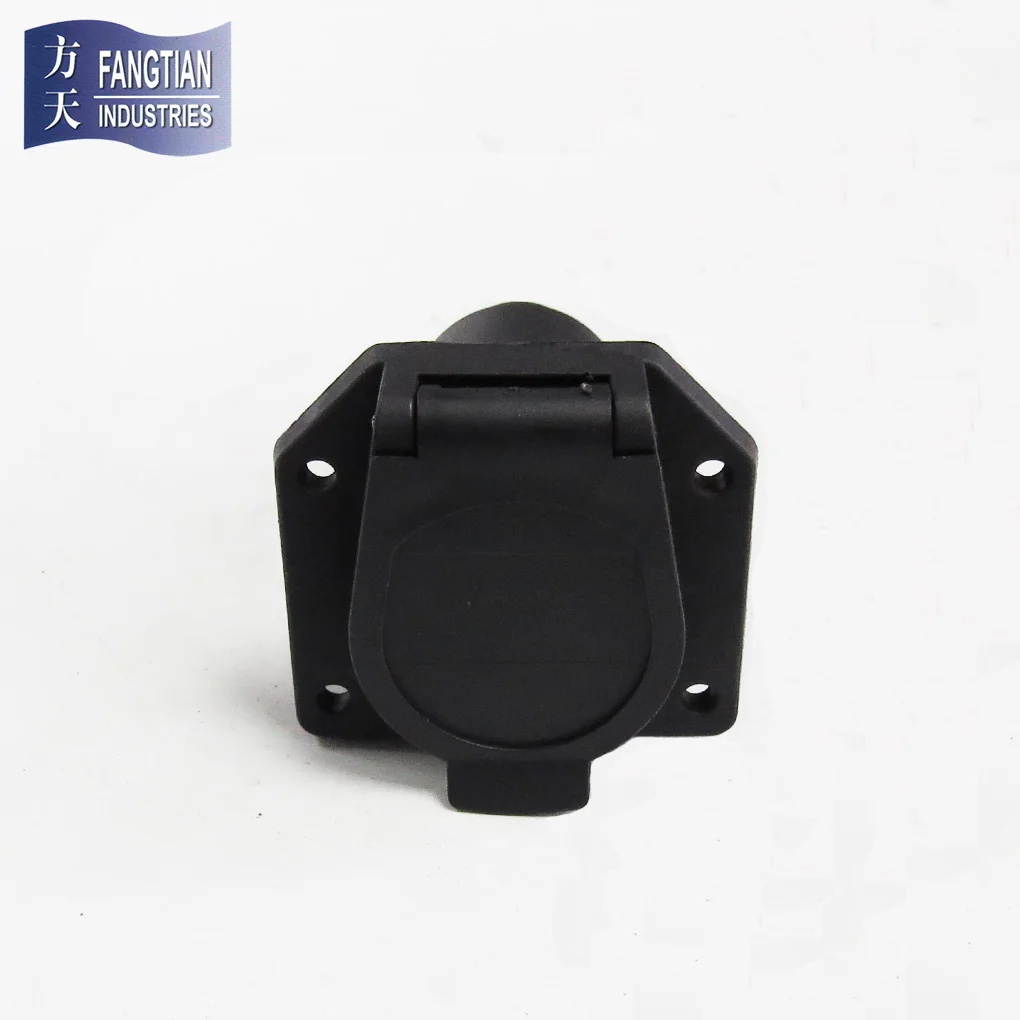 Us Type Sae J2863 Standard 7pin Socket Blade Trailer Connector