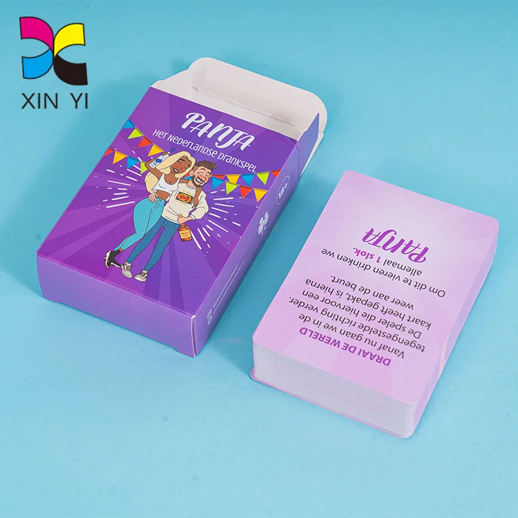 Custom Printed Educational Flash Cards - Quick Sample