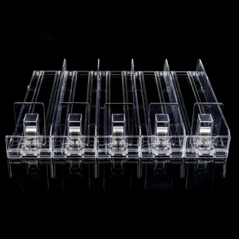 Clear Acrylic Supermarket Display Equipment Auto-feed Shelf Pusher ...