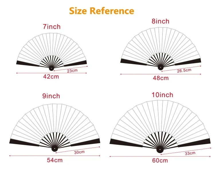 Bamboo Custom Fold Fan Wedding Folding High Quality Personalized Hand ...