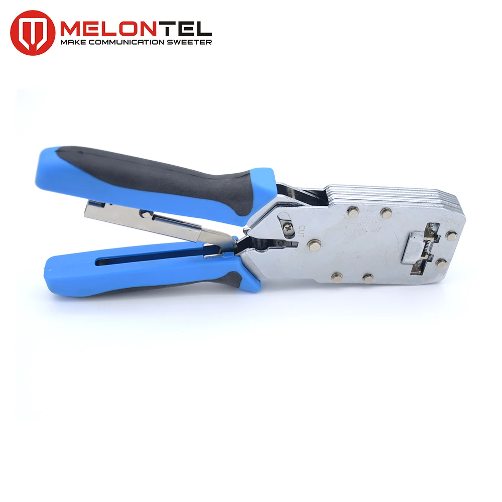MT-8106R RJ11 RJ12 RJ45 8" 203mm Network Cable Crimping Tool AMP 4P 6P ...