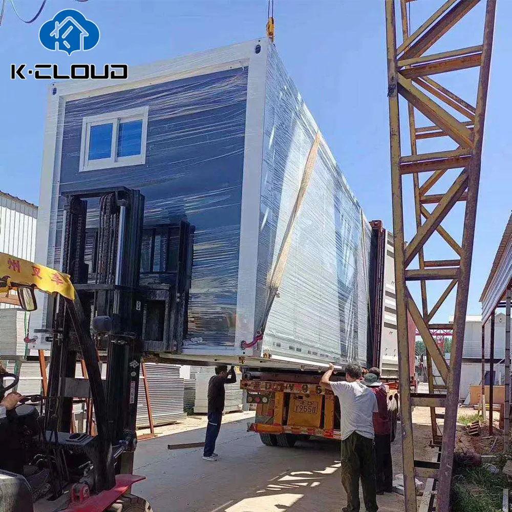 Waterproof 40ft 20 Ft Prefab Container Expandable House Insulated ...