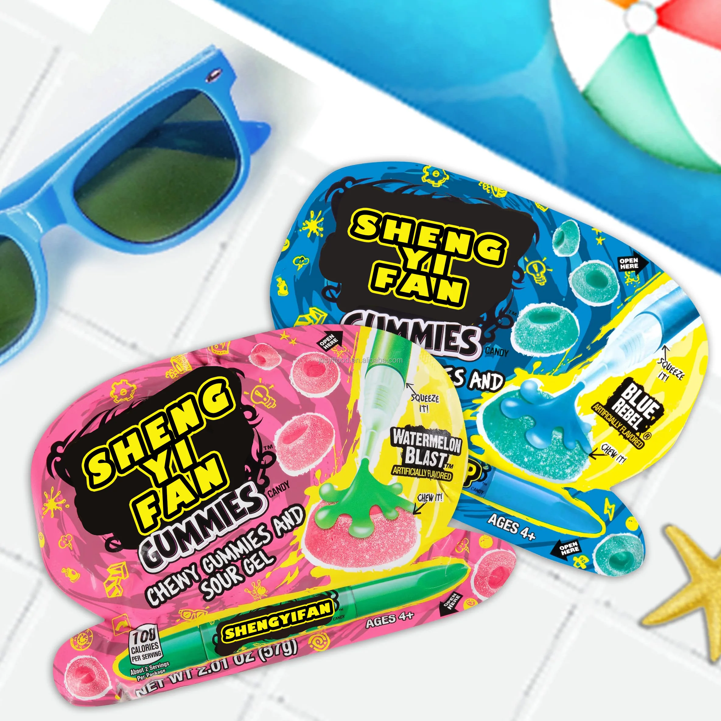 Wholesale Yummy Sour Fruit Pen Liquid Candy - 200 Tons/month