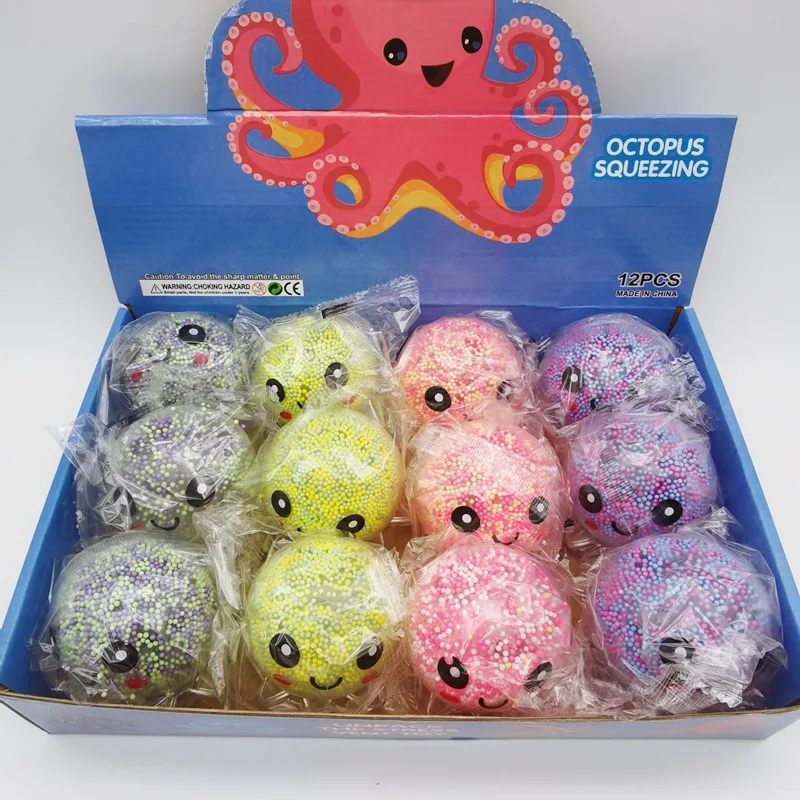 2022 Wholesale Handy Ball Squishy 5cm 8cm Stress Squeeze Fidget Octopus ...