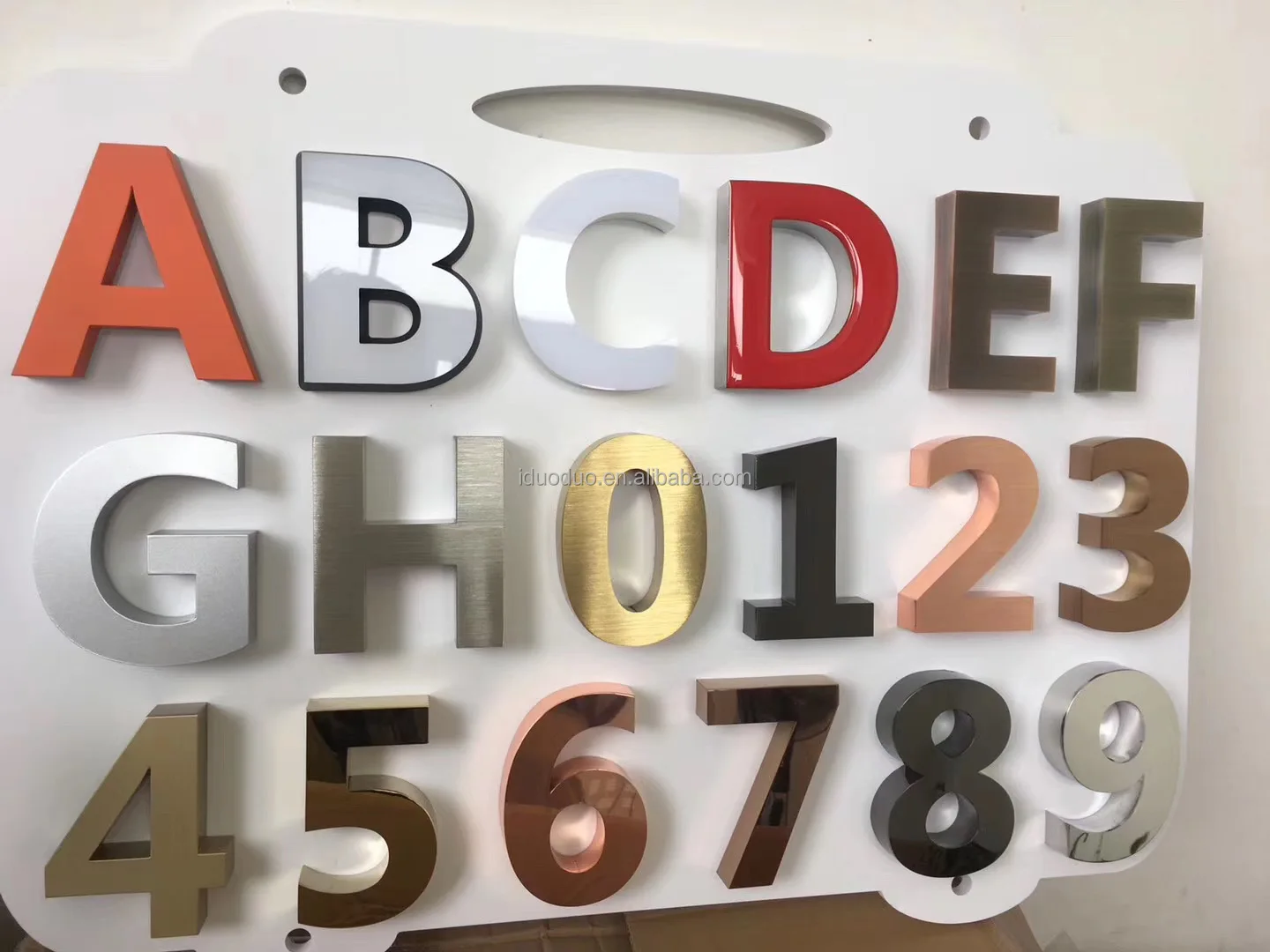 Hot-selling 3D Letter Shop Signs Luminous Building Customized Business ...