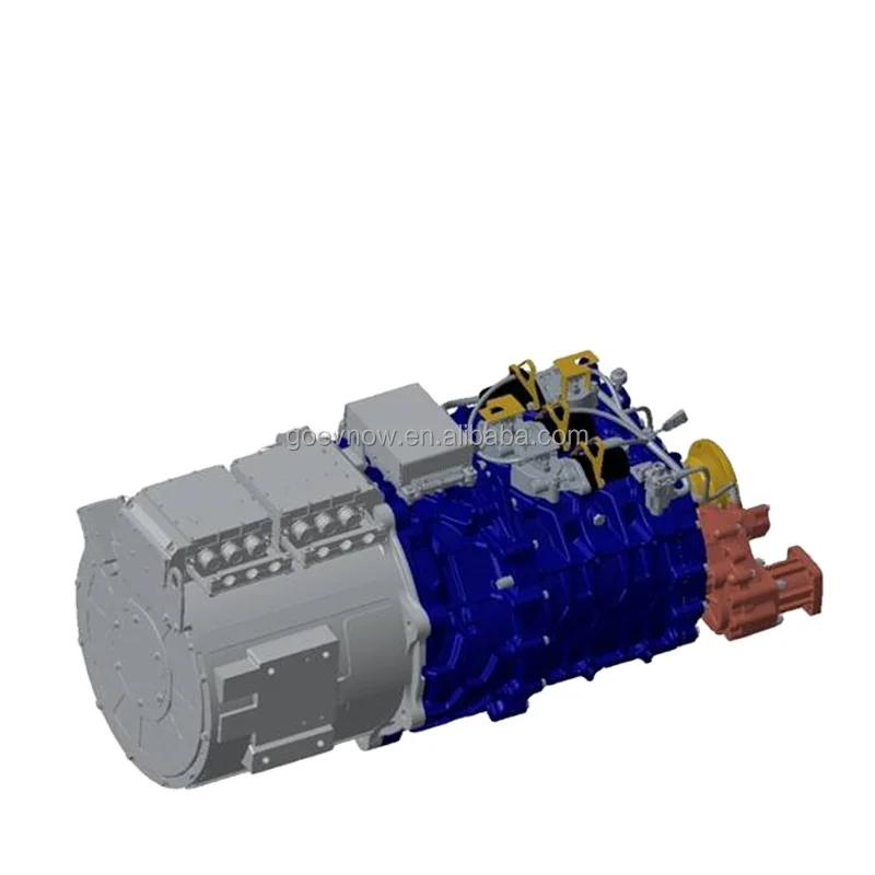 Dual Ev Motor Powerful Ev Conversion Kit For 55 Tons Heavy Truck Dual ...