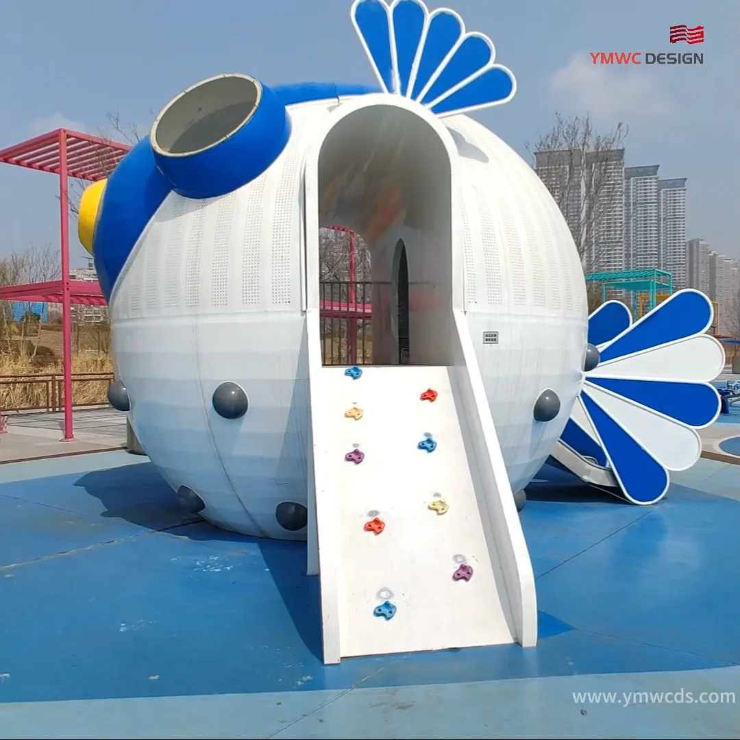 Outdoor Amusement Facilities Customized Playground Equipment ...