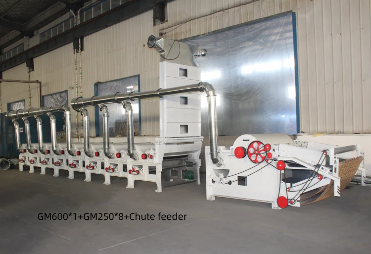 Cotton Waste Recycling Machine Converts Old Clothes Into Cleaning Fiber ...