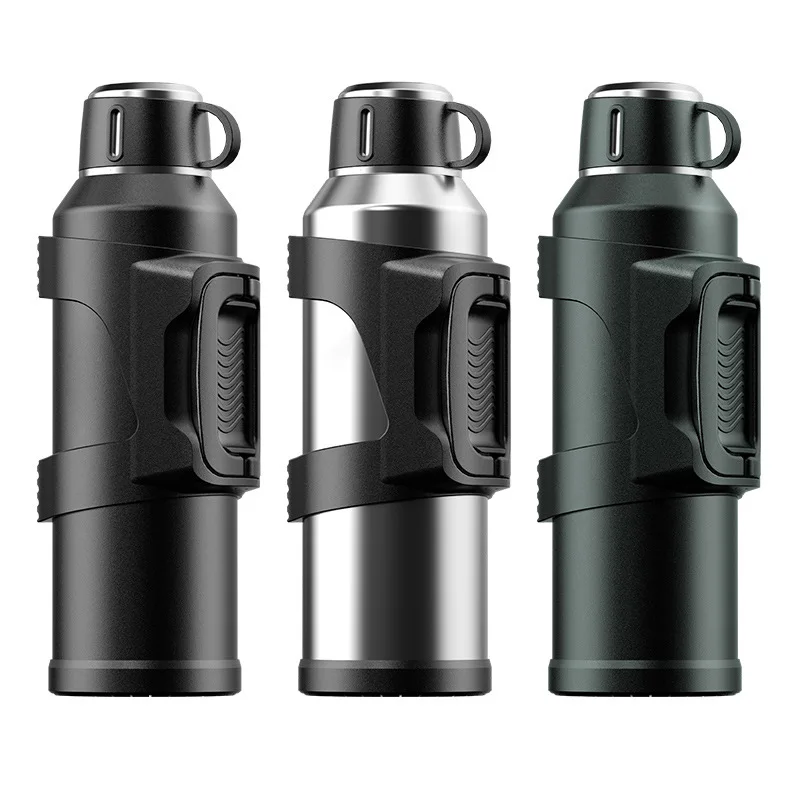 2000ml 3000ml 4000ml Large Outdoor Vacuum Flask Double Wall Thermal 316 Stainless Steel Water ...