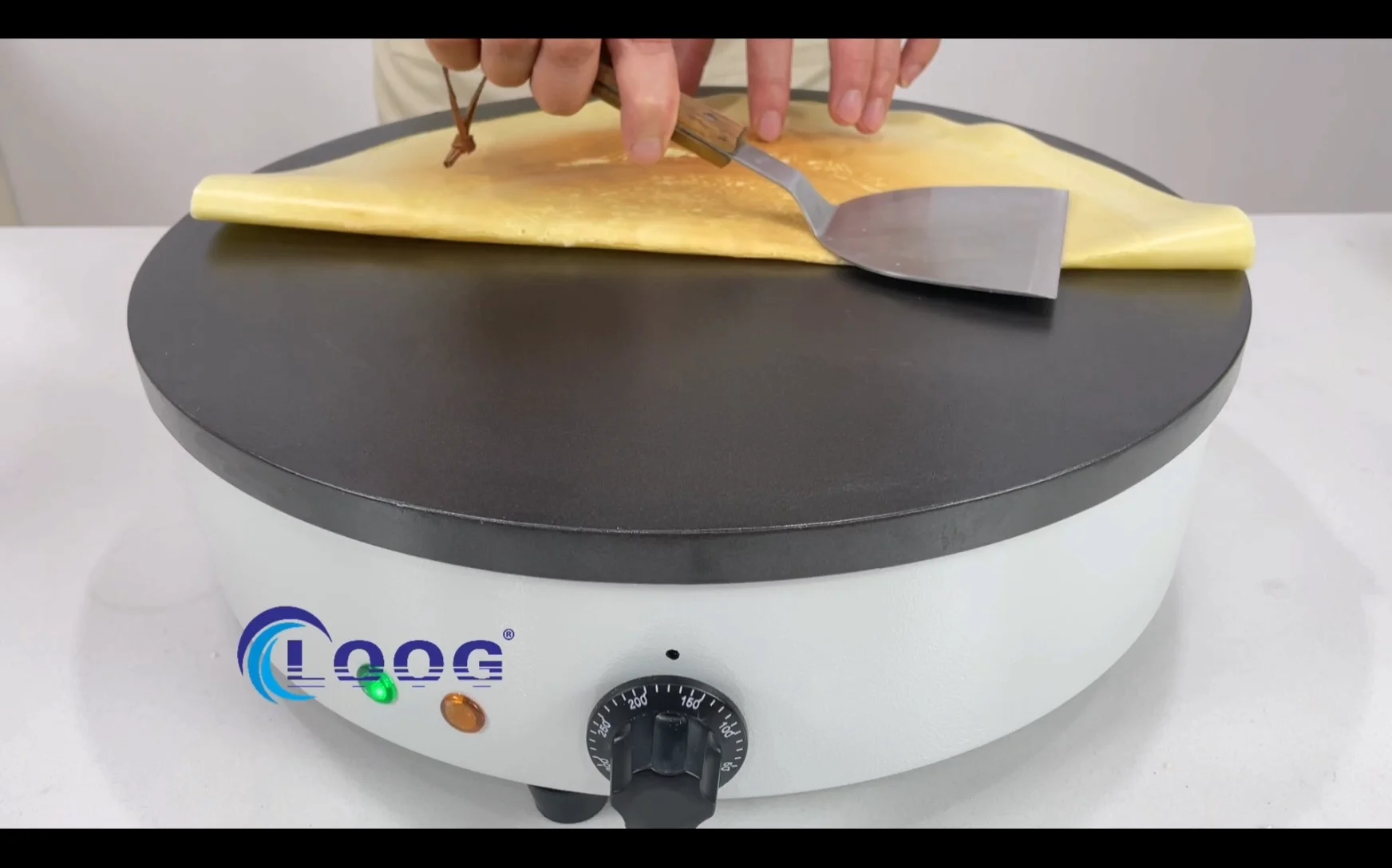 Food Truck Crepe Service Station Electric Crepe Maker Machine For Small ...