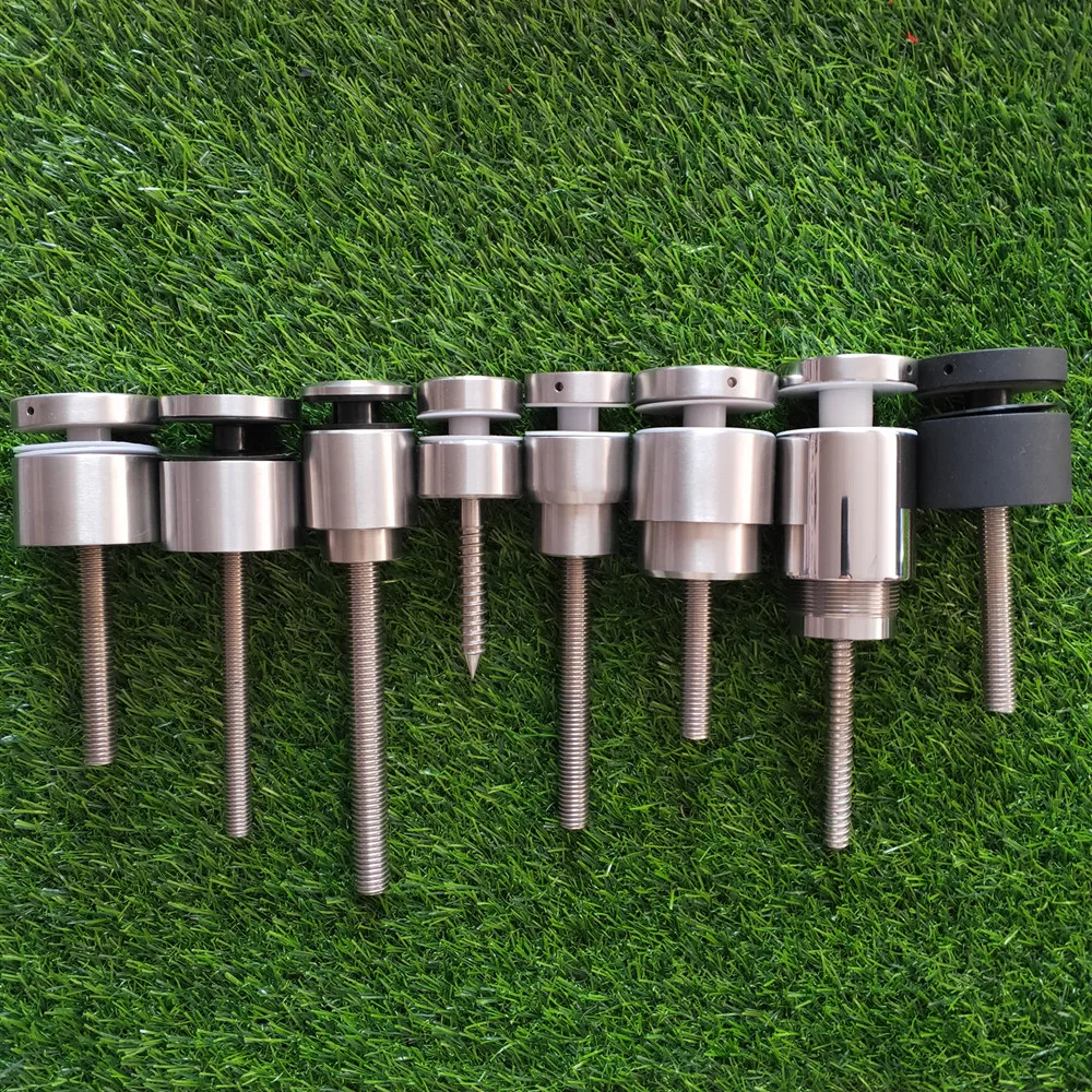 Stainless Steel Glass Standoff Pins - Easy Installation