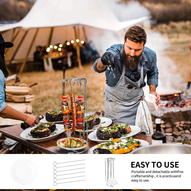 Stainless Steel BBQ Grill Tool - Perfect for Outdoor Cooking