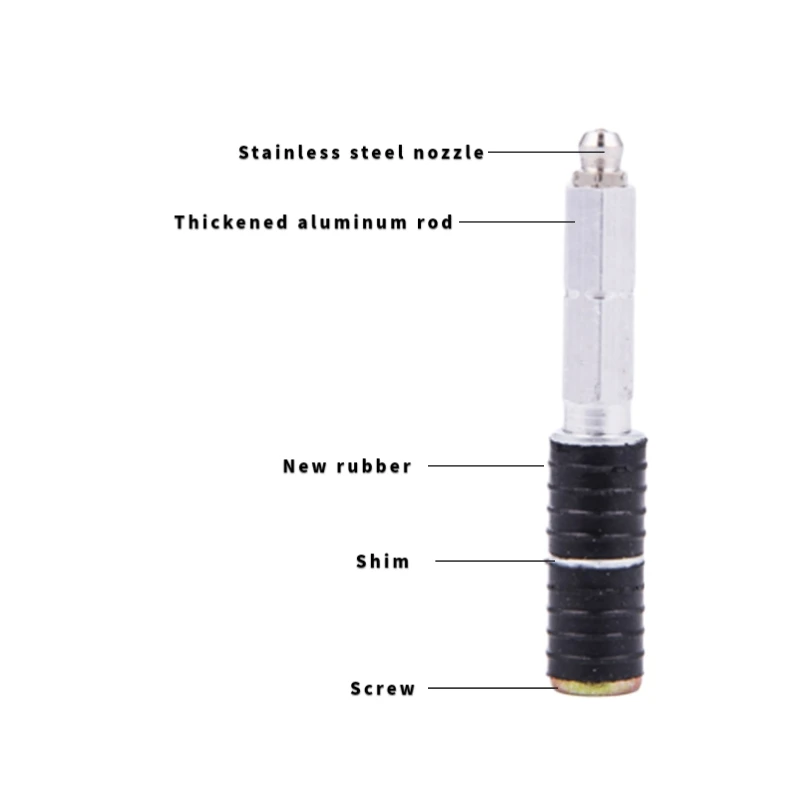 Aluminum Grout Injection Packers For Injection Epoxy Resin Waterproof ...