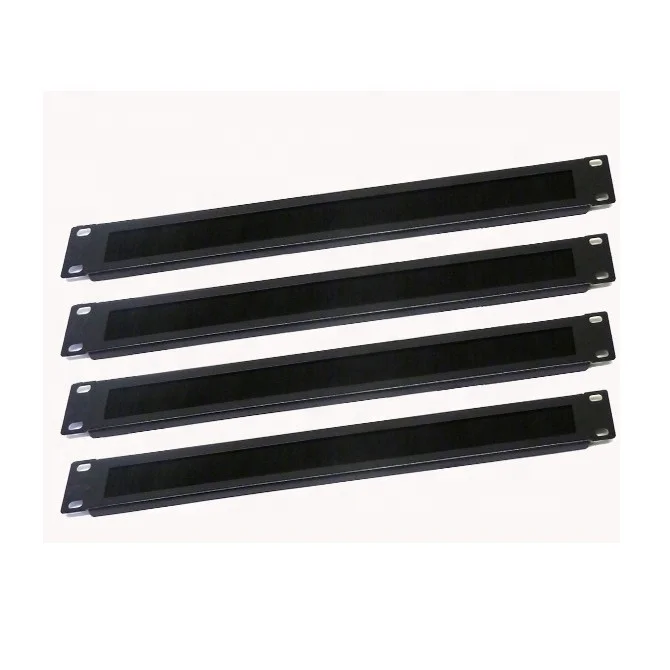 19-Inch 1U Disassembled Rack Mount Cable Management Panel Closure with ...