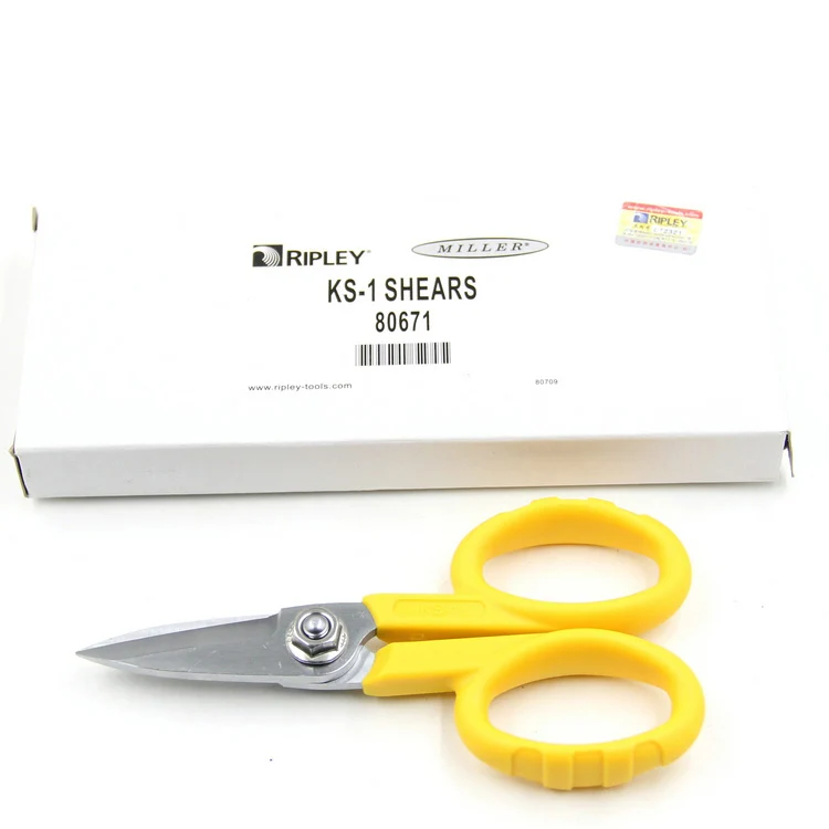 Original Fiber Optic Miller Ks-1 Cutter Shears Scissor Sawtooth Fiber ...