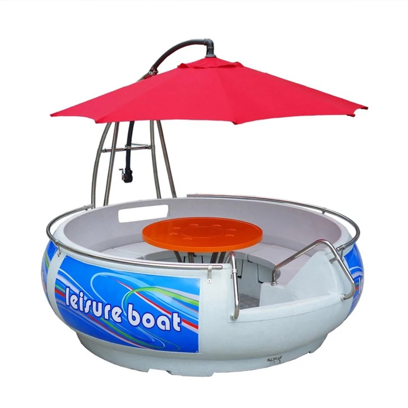 300KG Party Grill Leisure Electric Boat High Quality BBQ Donut Boat ...
