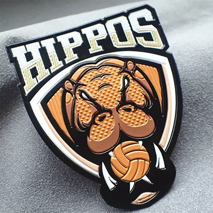 Custom Lenticular 3d Metflex Tpu Football Club Logo Metallic Heat ...