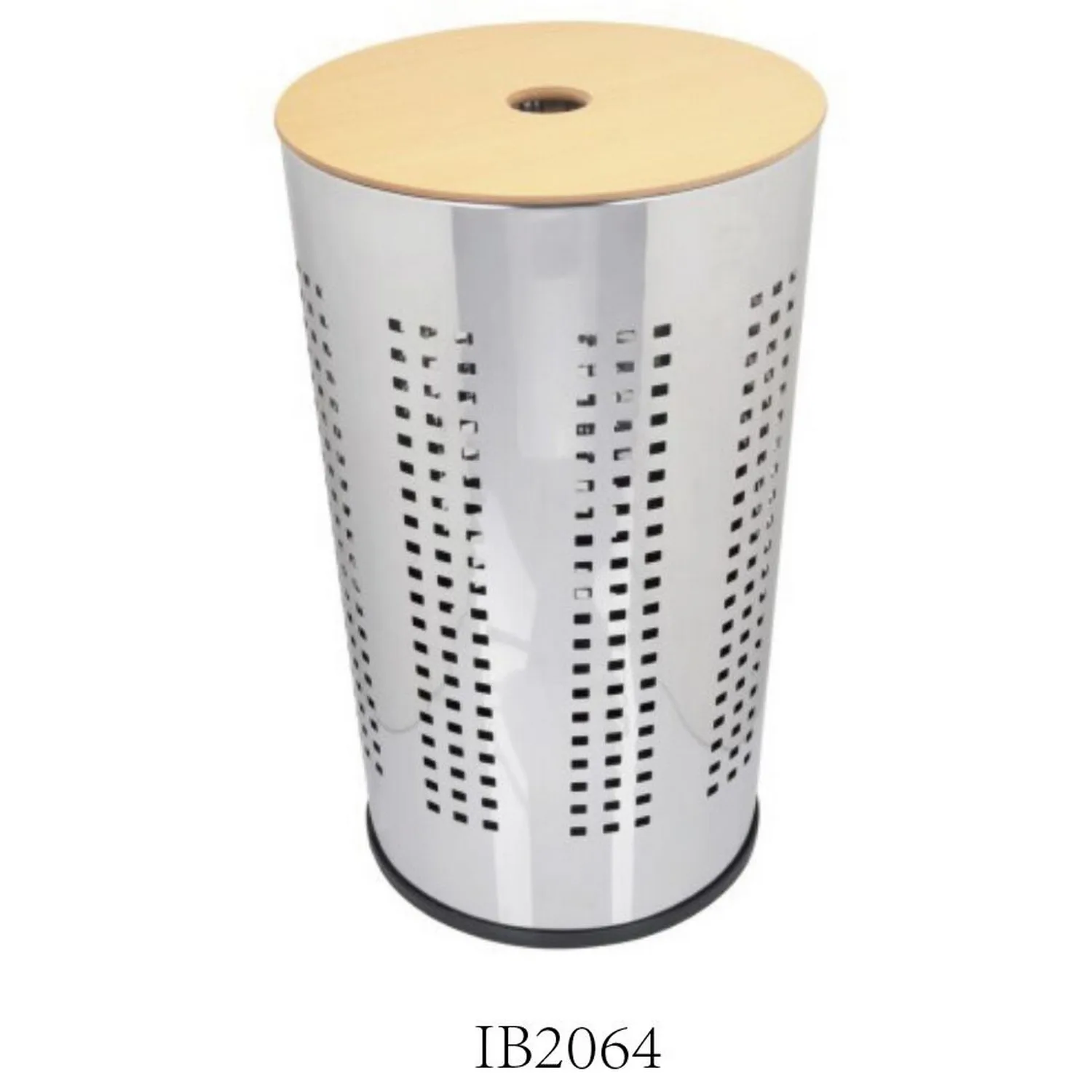 Ibarlom Stainless Steel Laundry Basket Round Metal Laundry Bin Set ...