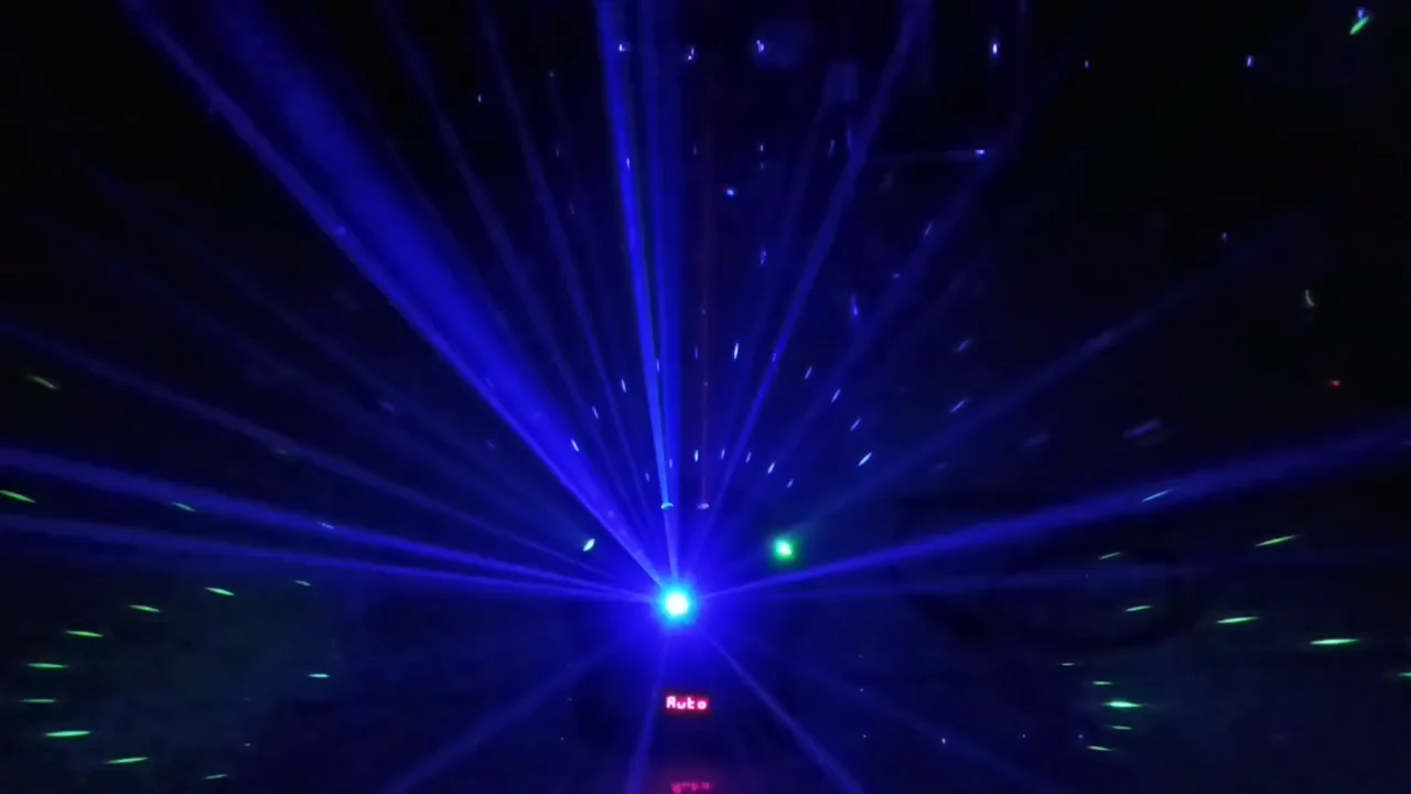 Hongrui 3in1 Planet Pattern Laser Beam Strobe Light Stage Light ...