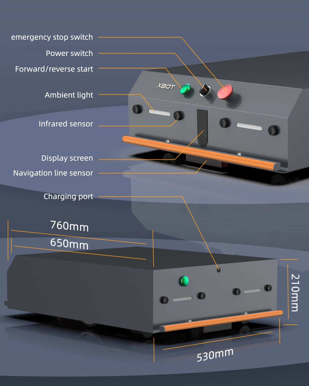 State-of-the-art Agv Handling Vehicle 100kg Capacity Intelligent ...