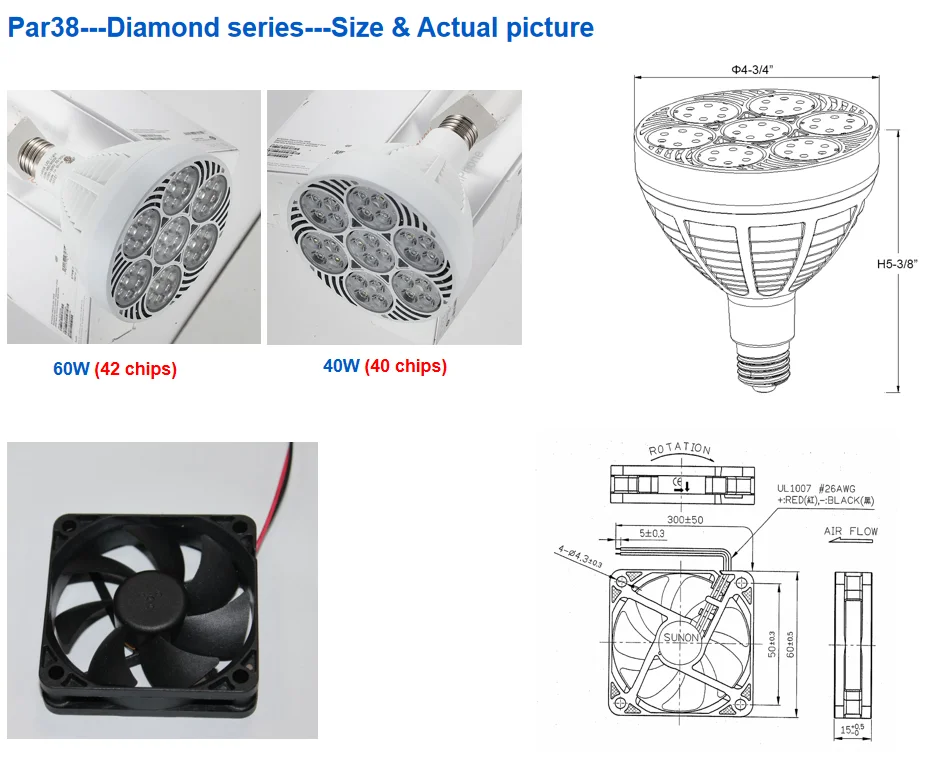 CE RoHs High Efficiency E27 Base LED Spotlight 20W 30W COB LED Lamp ...