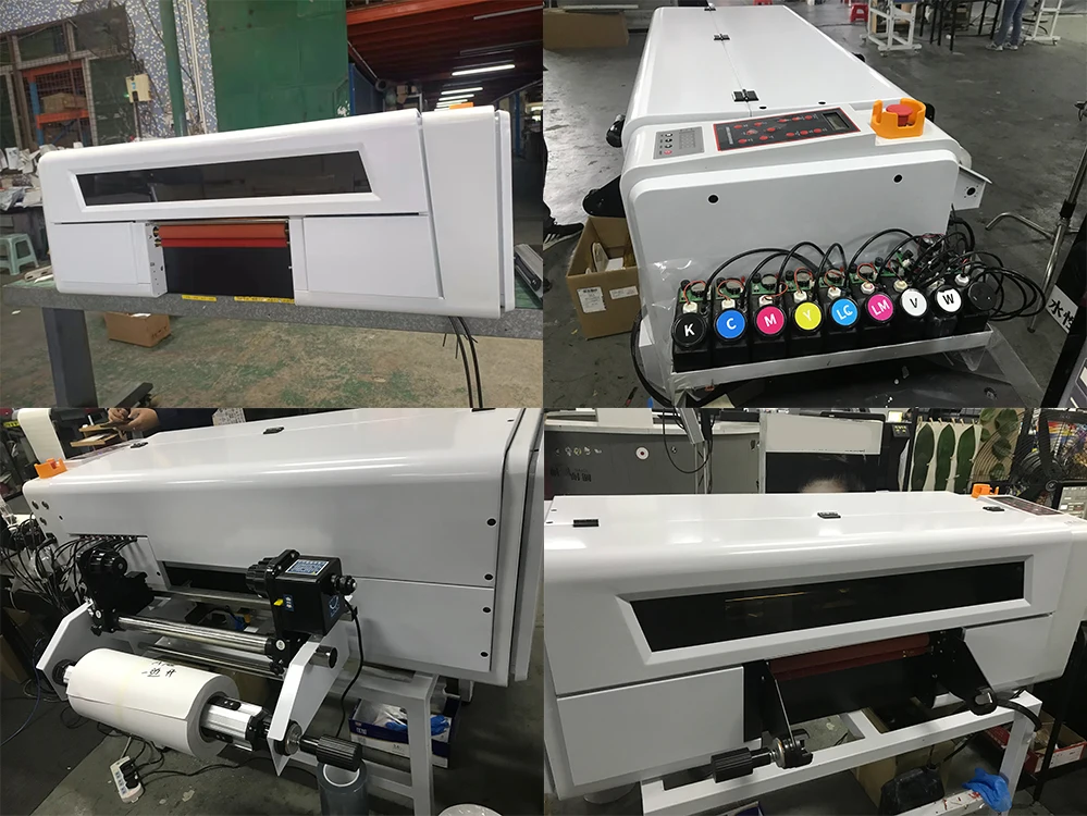 Tiffan Large Format A2 A3 42cm Uv Dtf A B Film Tx800 Printhead Crystal ...