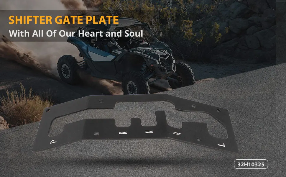 Nicecnc Gear Selector Shifter for Can-Am Maverick X3