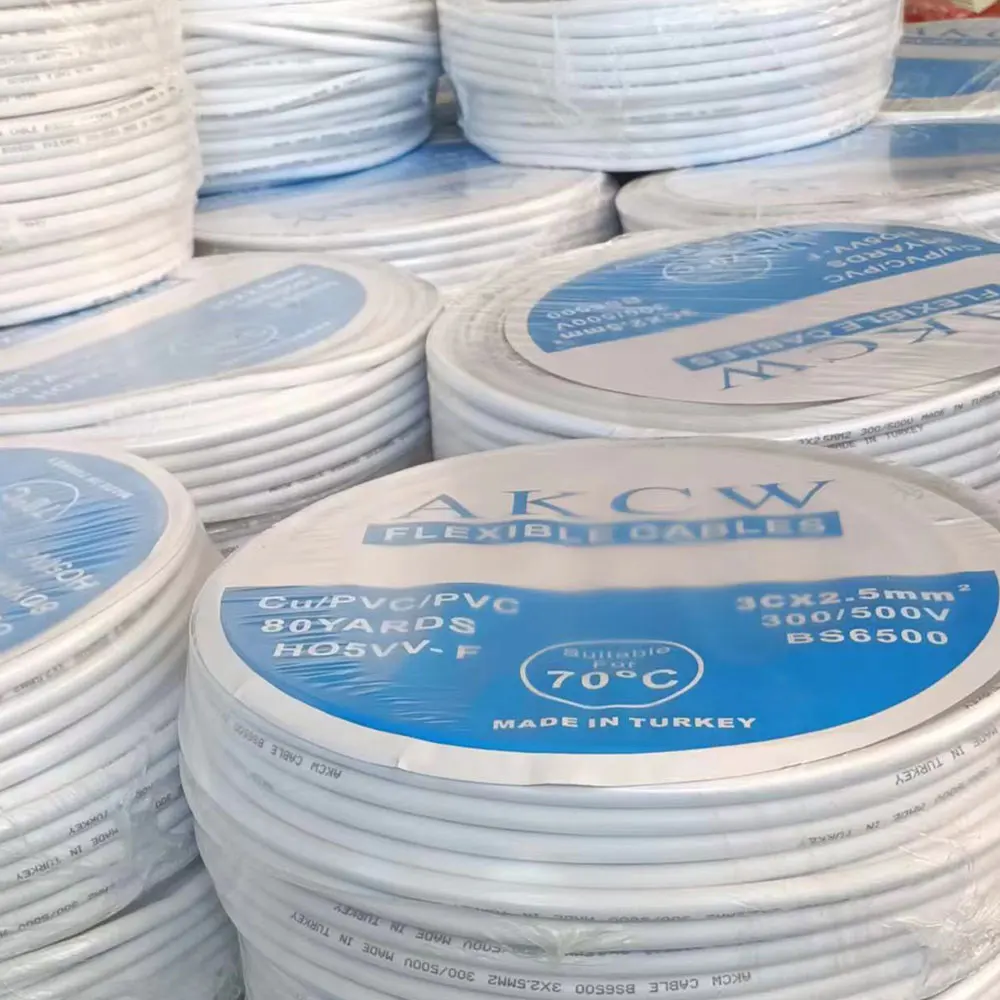 Vde Pvc Wire Cable Electric Wire Rvv 0.75mm2 Cable 7 2 3 4 5 6 Core Flexible Rvv Cable - Buy ...