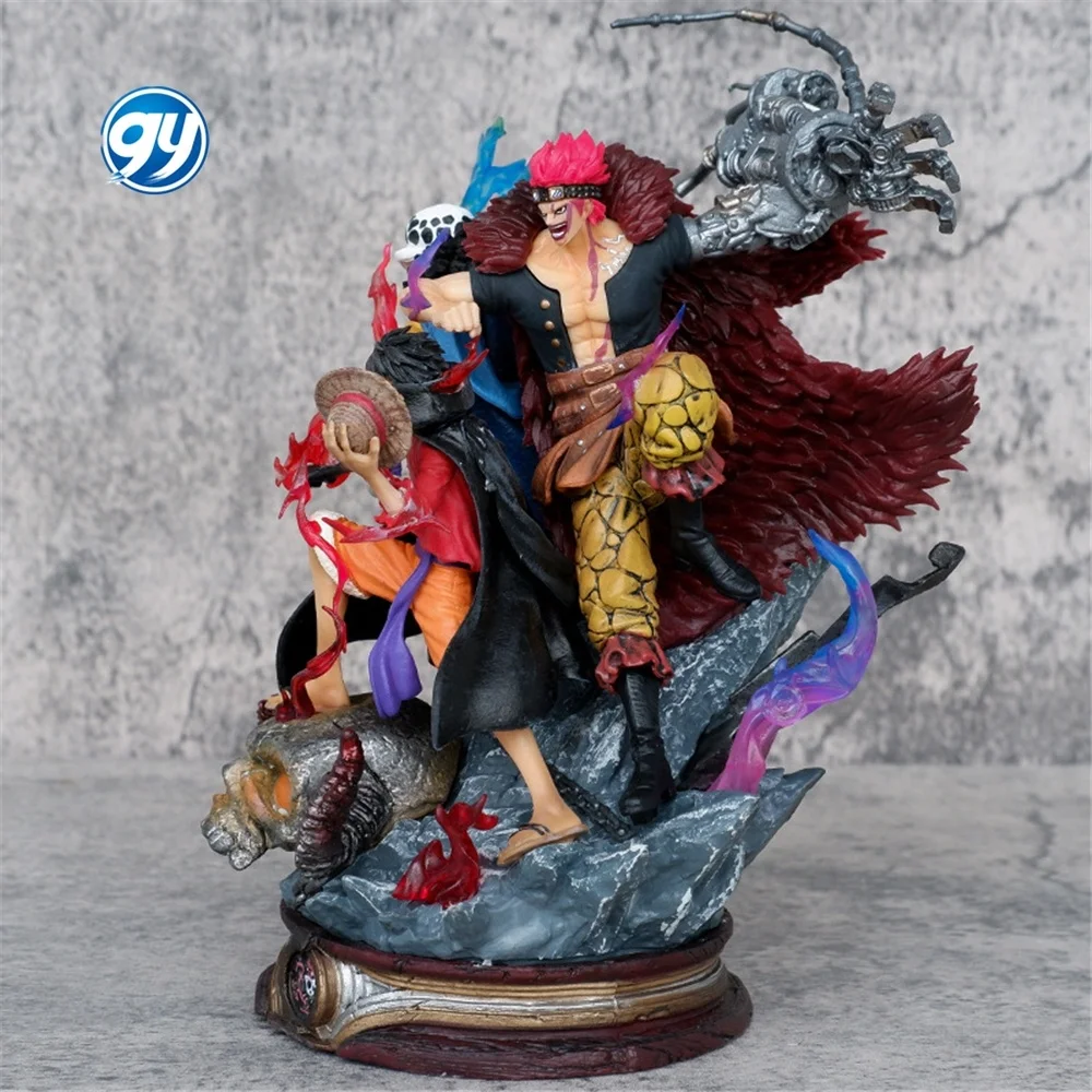 Anime Model Luffy Onigashima Three Supernova Battle Scene Dolls - Buy ...