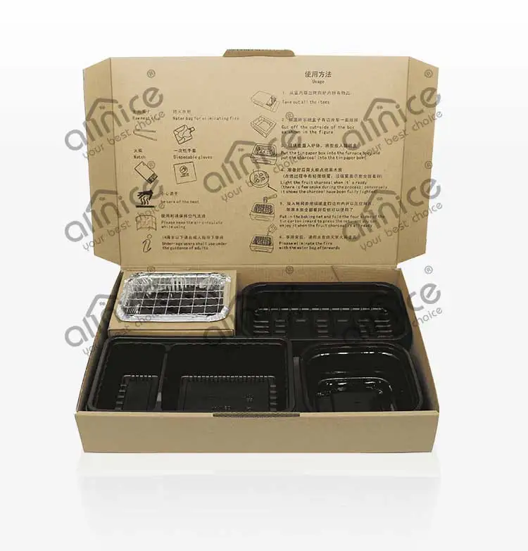 Disposable BBQ Bento - Quick and Easy Outdoor Cooking