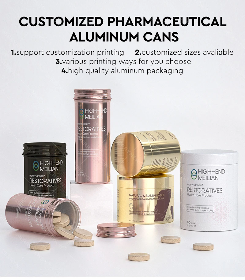 Merrynewon Metal Packing Tins - Ideal for Medicine & Pills