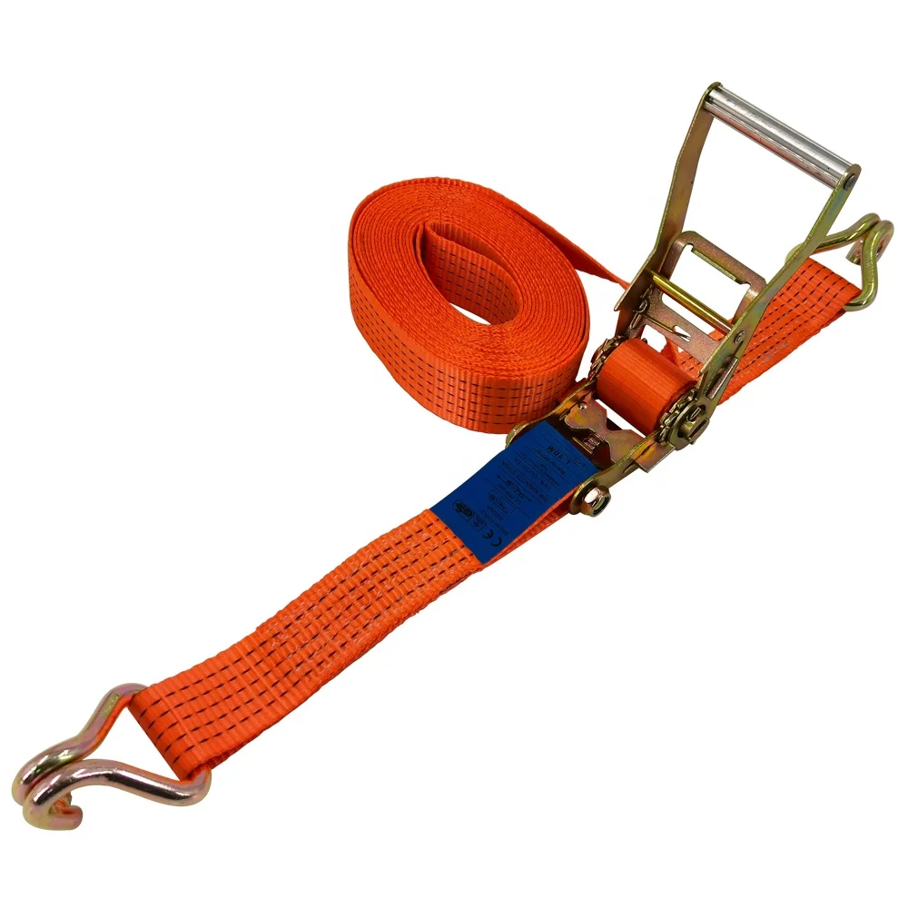 Ratchet Tie Down Truck Cargo Strap Heavy Duty Container Tie Down ...