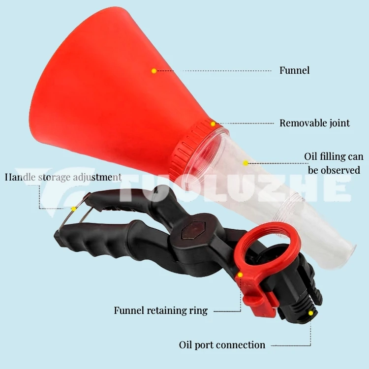 Automotive Maintenance And Refueling Tools Engine Oil Funnel - Buy ...