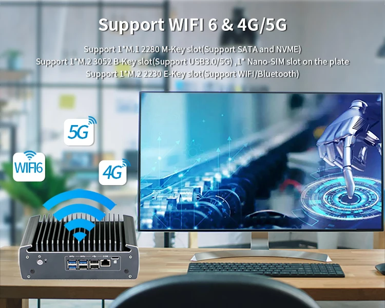 10th Gen Intel Core i7 Mini PC PFSense Router & Firewall Device