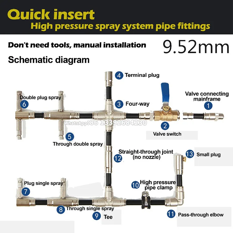 Fog Machine Pump 750w 3l/min Mist System 220v 110v Water Fog Machine ...