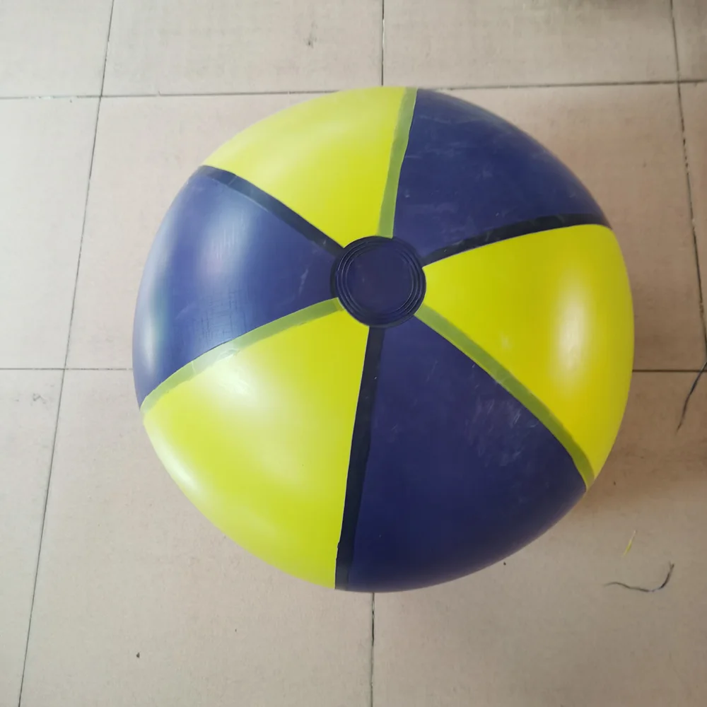 Beile Customize Double Color Pvc Inflatable Beach Ball With Sph Buy