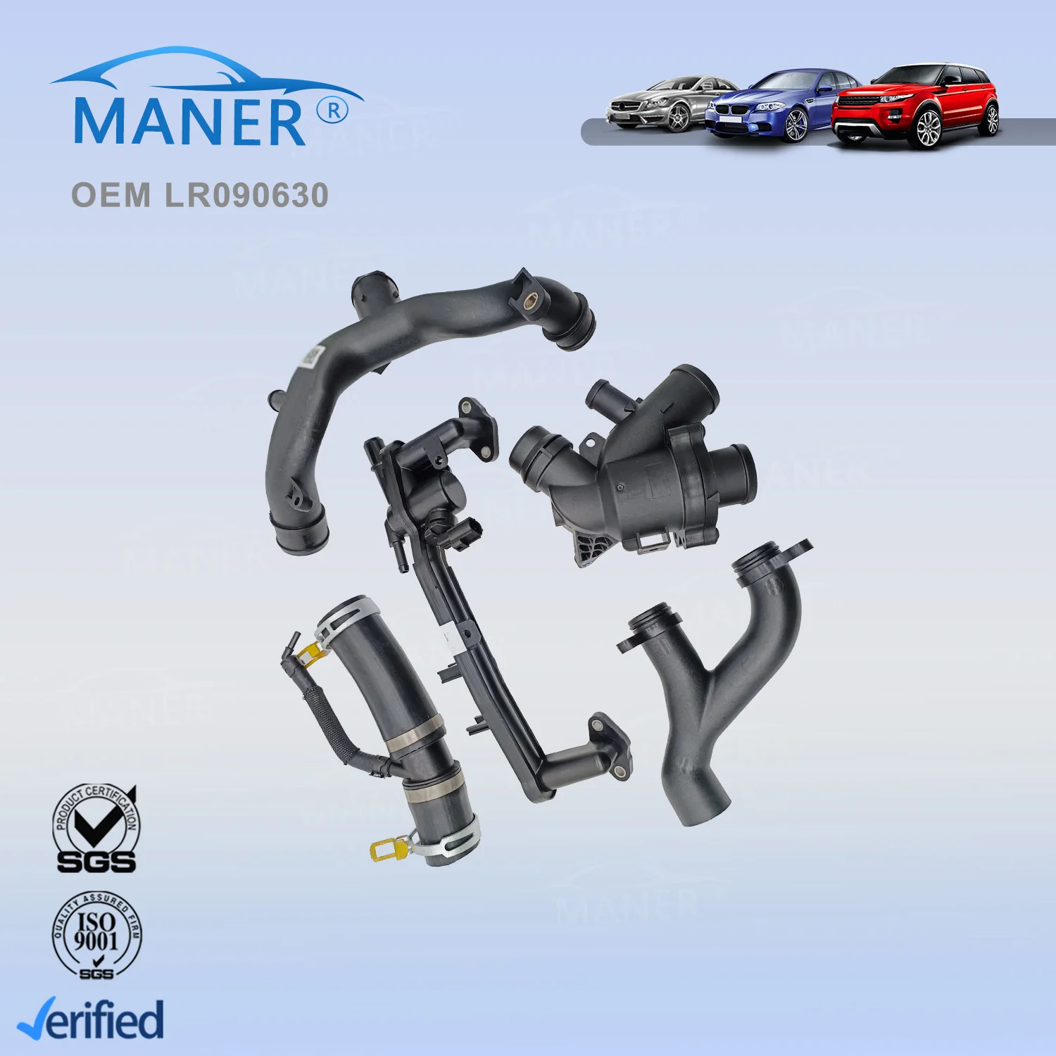 MANER Radiator Pipe Throttle Body Thermostat Tube Water Heater Outlet ...