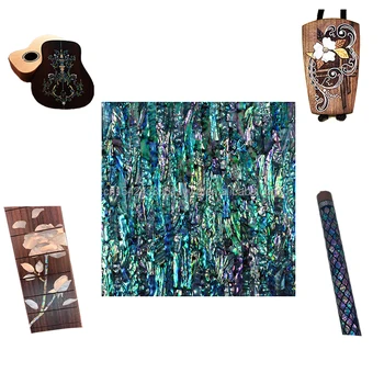 Acoustic Guitar Fretboard Inlays Blue Green Abalone Shell Sheet /shell ...
