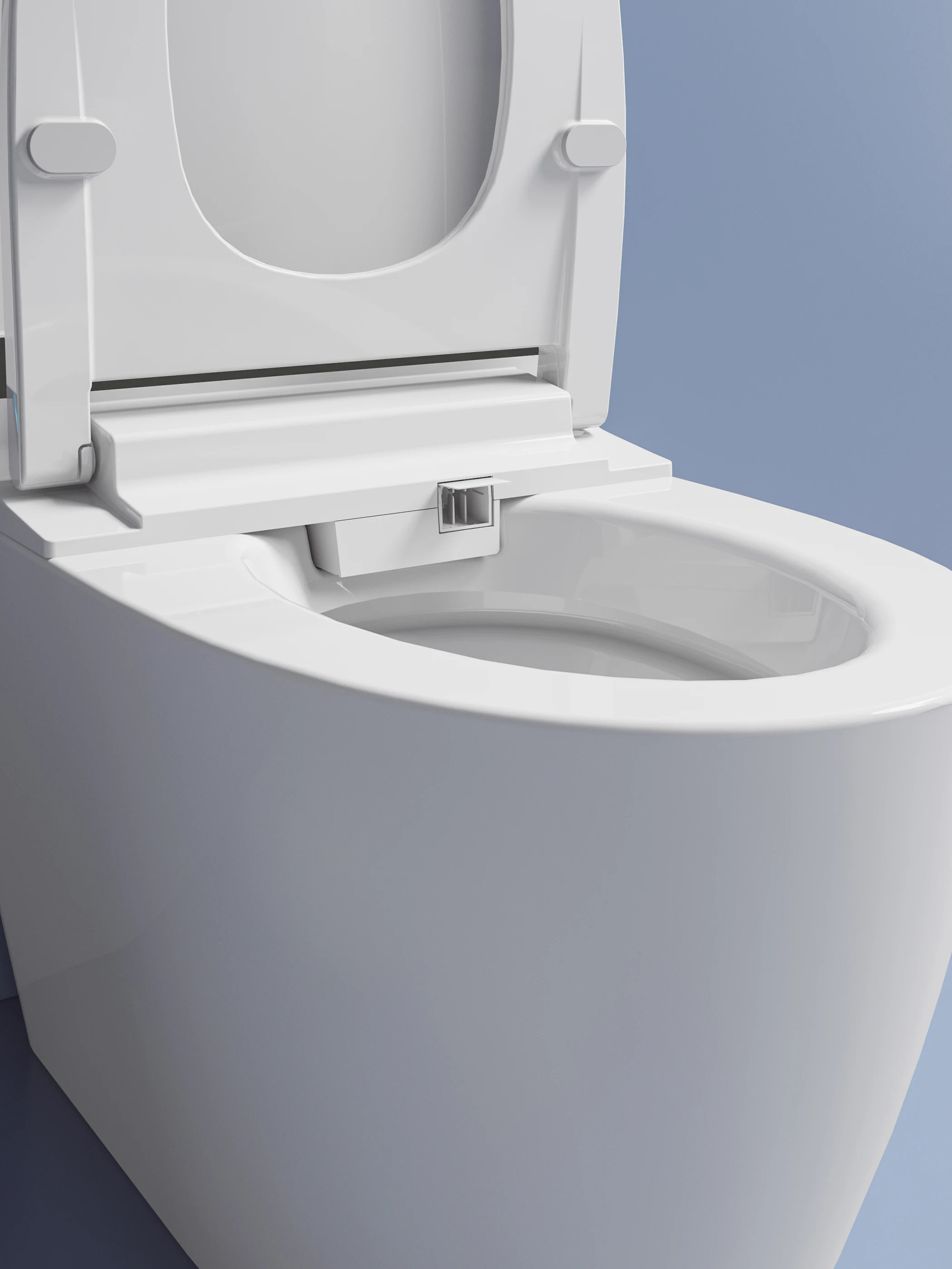 Modern Automatic Intelligent Induction Wall Face Bidet Toilet Heated ...