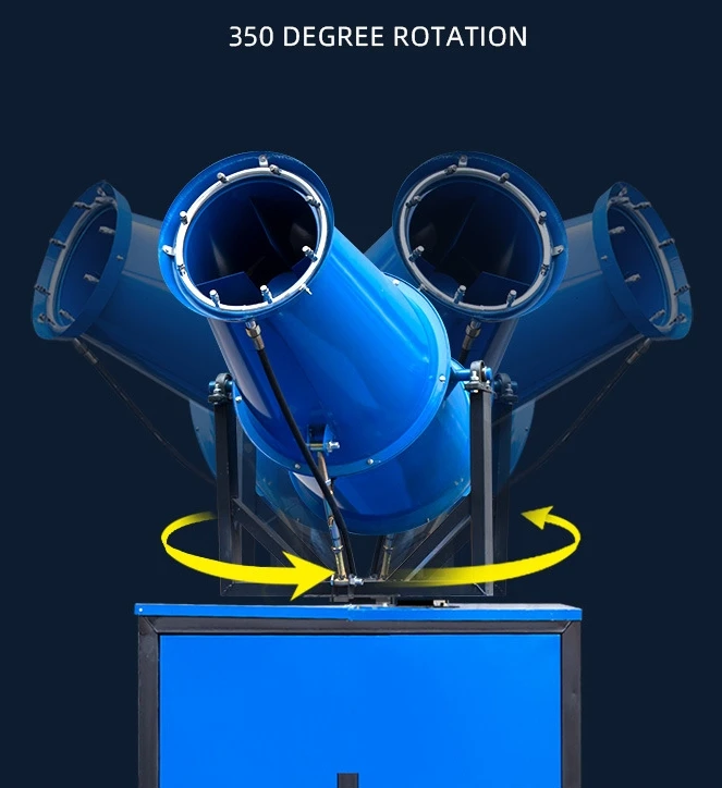 Automatic Electric Site Environmental Dust Removal Dust And Fog Gun ...