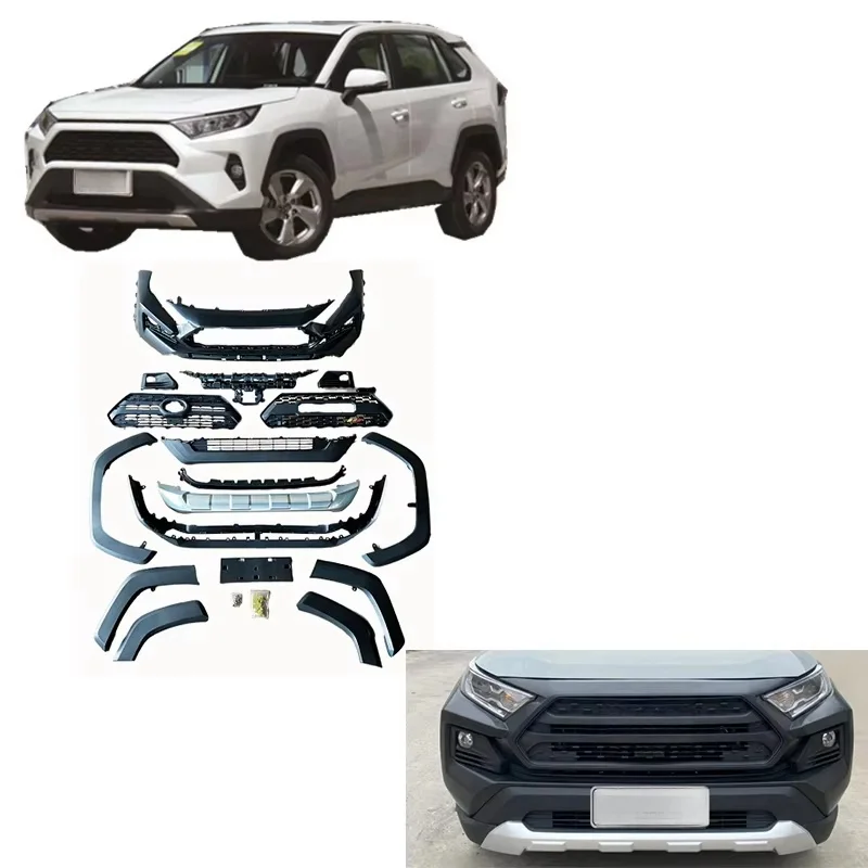 Alibaba.com: 2020-2021 Toyota RAV4 Adventure Front Bumper Conversion ...